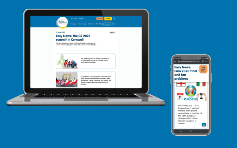 Easy read newspaper by people with learning disabilities and autism to ...